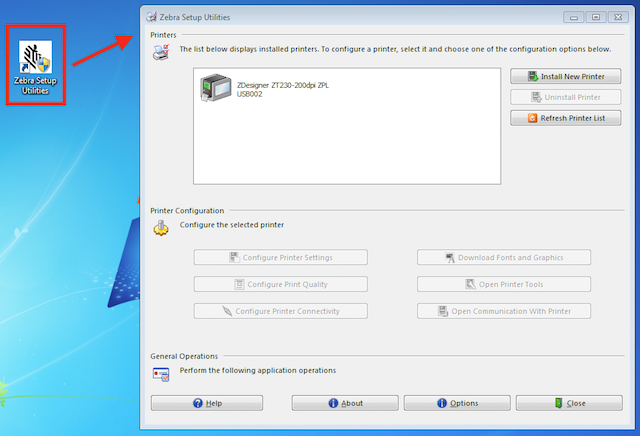 Instala y configura tu impresora Zebra - saleTek